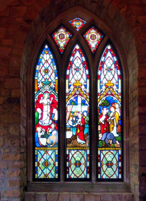 The History of Our Stained Glass Window – The Forbidden Corner