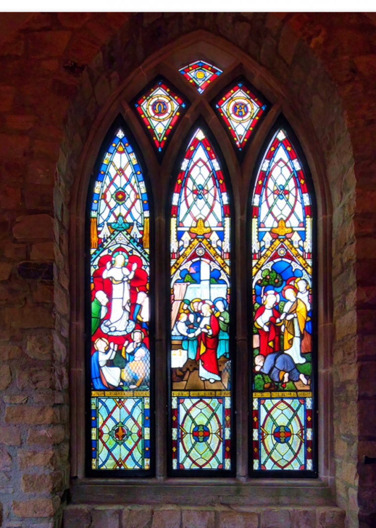 The History of Our Stained Glass Window – The Forbidden Corner