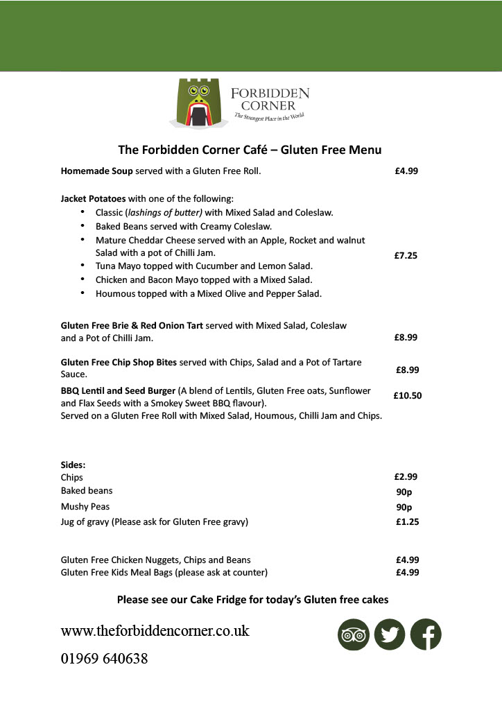 The Forbidden Corner Cafe – The Forbidden Corner