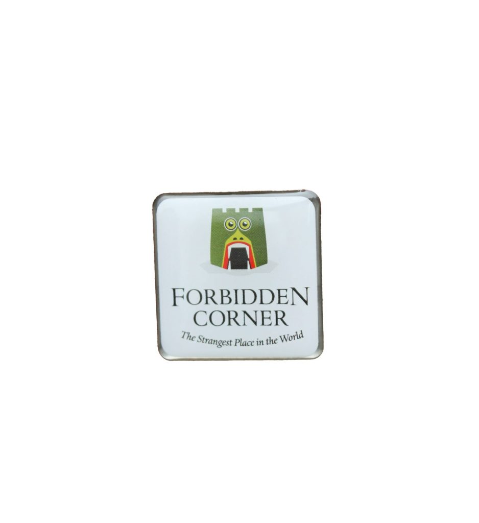The Forbidden Corner Pin Badge – The Forbidden Corner